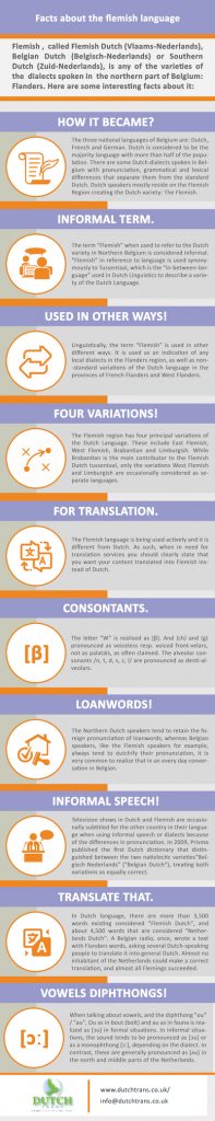 Facts about Flemish language: how difficult is it to translate it?
