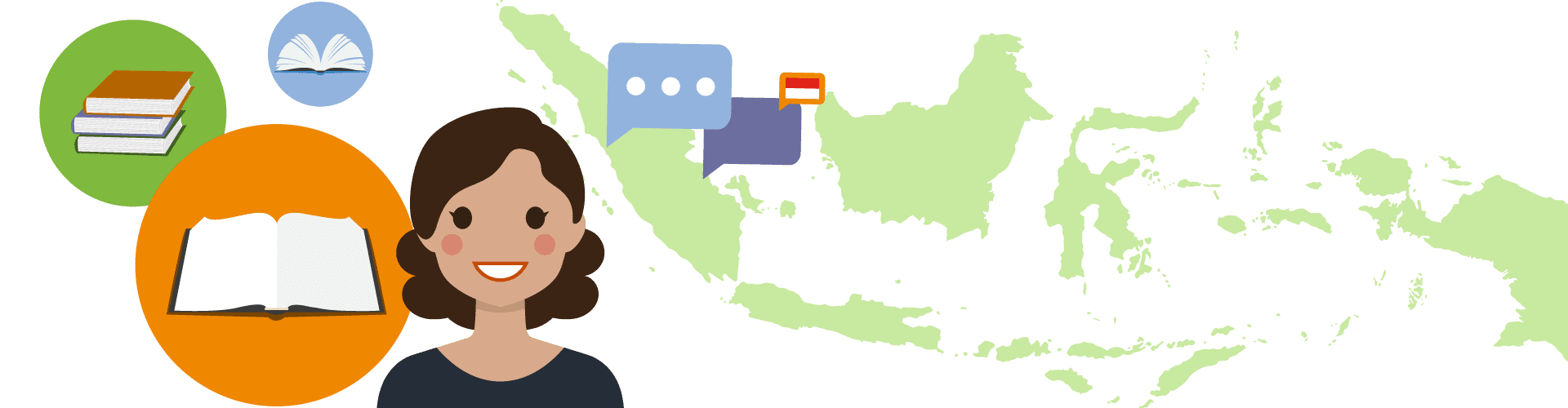 Indonesian Language. Bahasa Indonesia is the official language