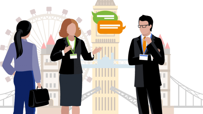 Official language spoken in the UK